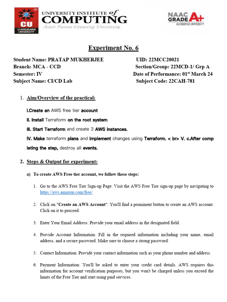 cicdWorksheet 6th | PDF | Command Line Interface | Directory (Computing)