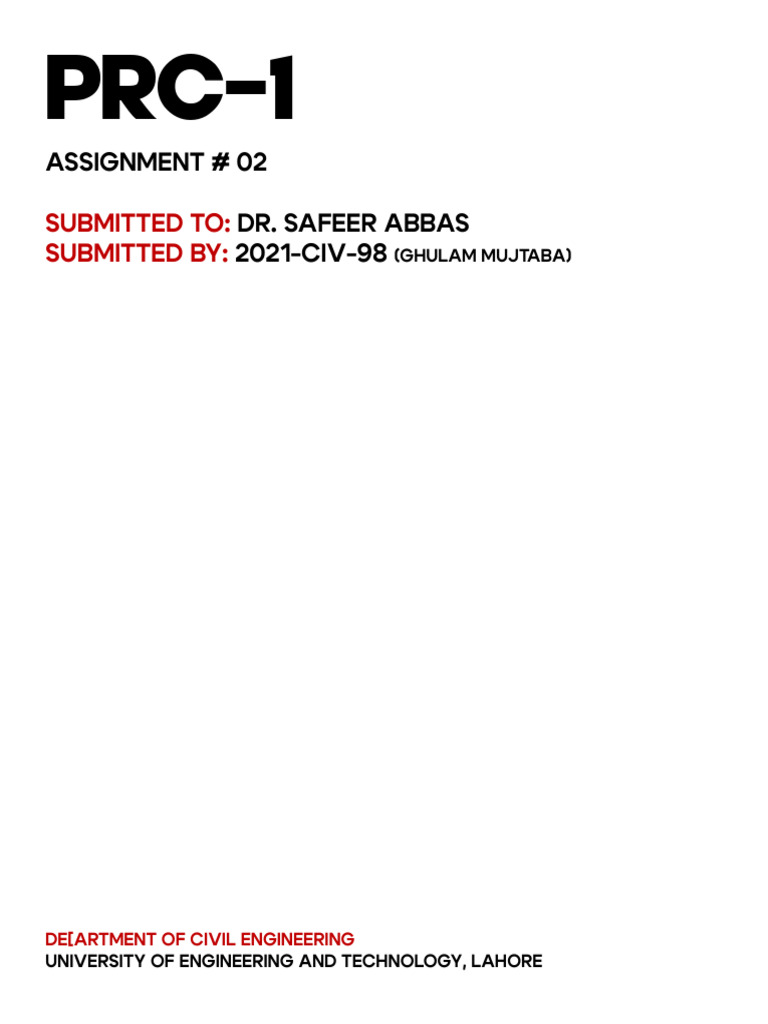 9 Panels GM PRC-1 Assignment #02 | Download Free PDF | Materials ...