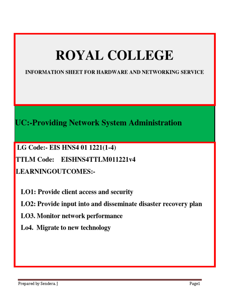 Provide Network System Administration Last Edited Pdf Backup Access Control