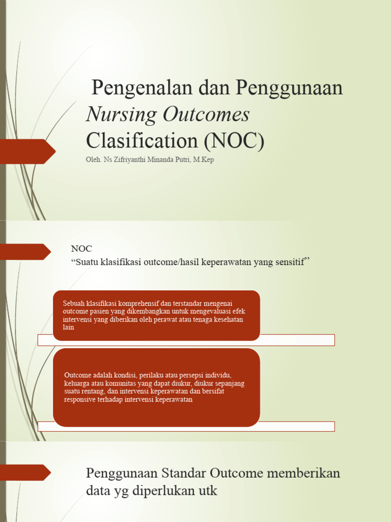 Pengenalan Dan Penggunaan NOC | PDF