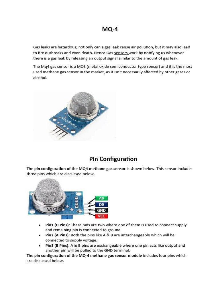 Reasearch Upon MQ4 and Esp-Wroom 32 | PDF | Sensor | Home Automation