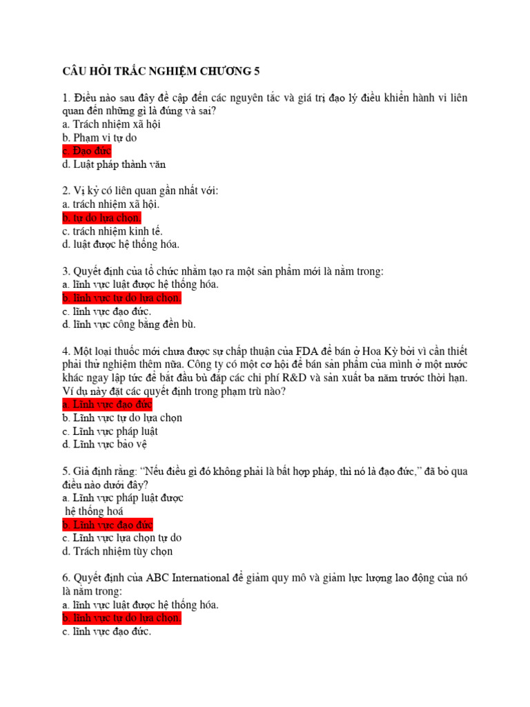 FILE 20210925 205343 trac-nghiem-QTH | PDF