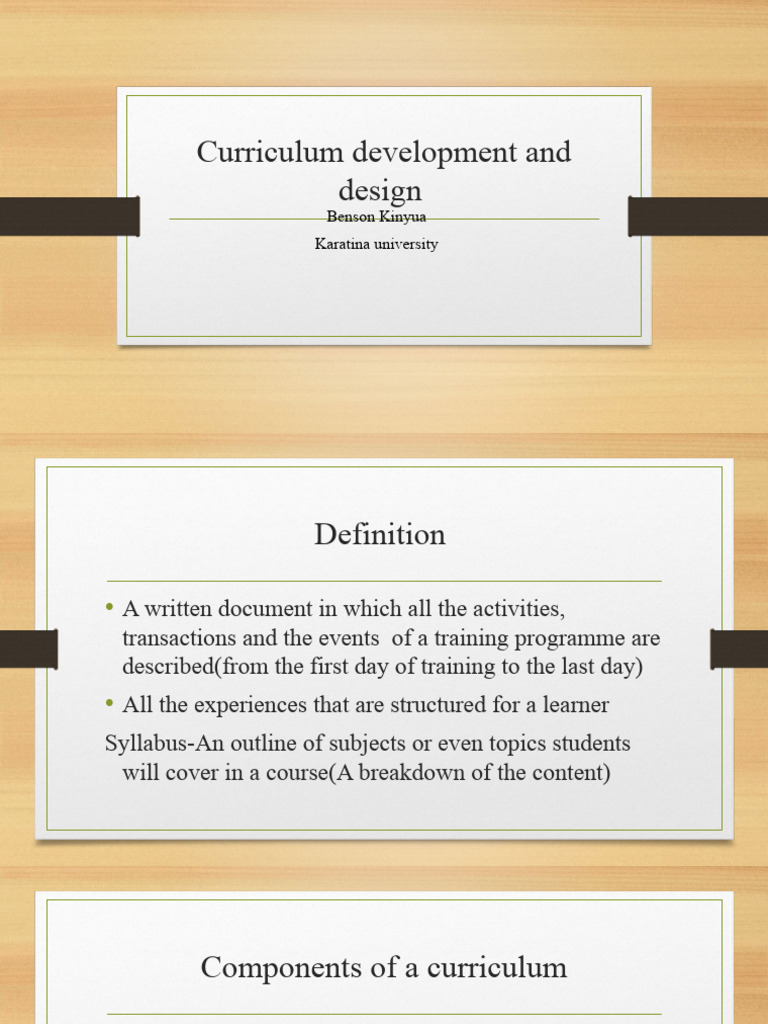Curriculum | PDF | Curriculum | Learning