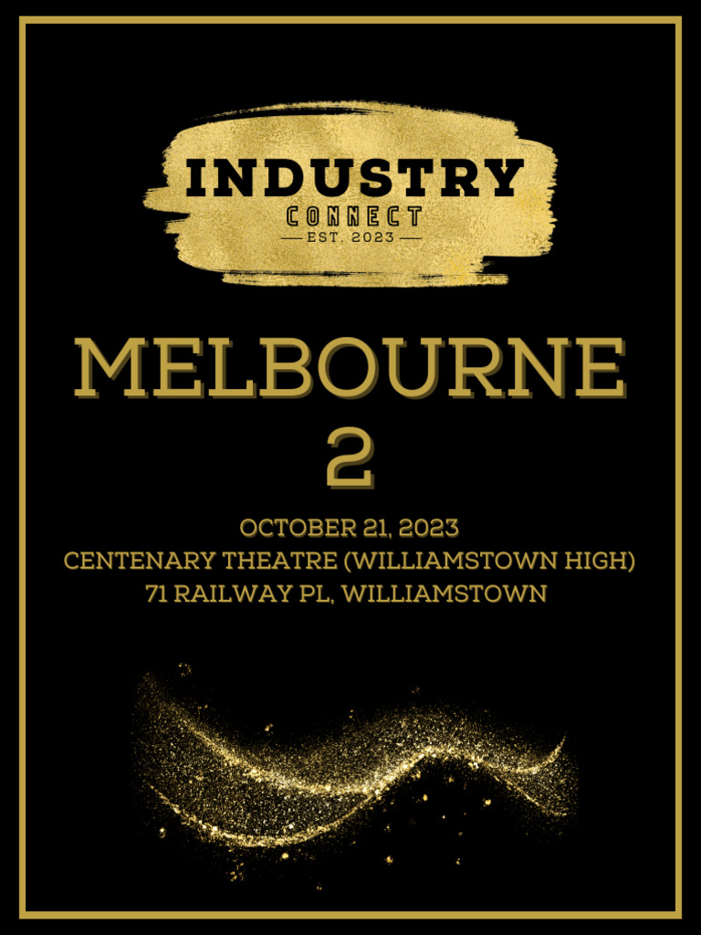 Industry Connect Melbourne 2 Final Program PDF | PDF | Dances | Choreography
