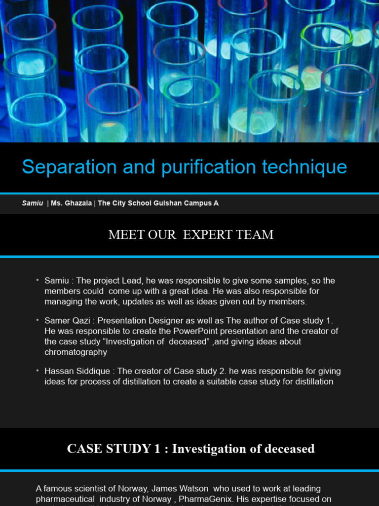 Forensic Chromatography Insights | PDF | Chromatography | Liquid ...