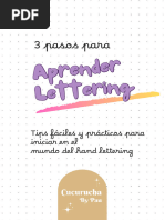 Guia Lettering para Principiantes | PDF | Caligrafía | Lápiz