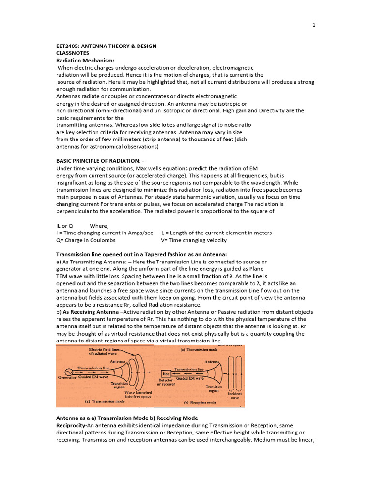 Antennas Theory Design | Download Free PDF | Antenna (Radio ...