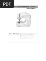 Mini Sewing Machine Manual | PDF | Sewing Machine | Sewing