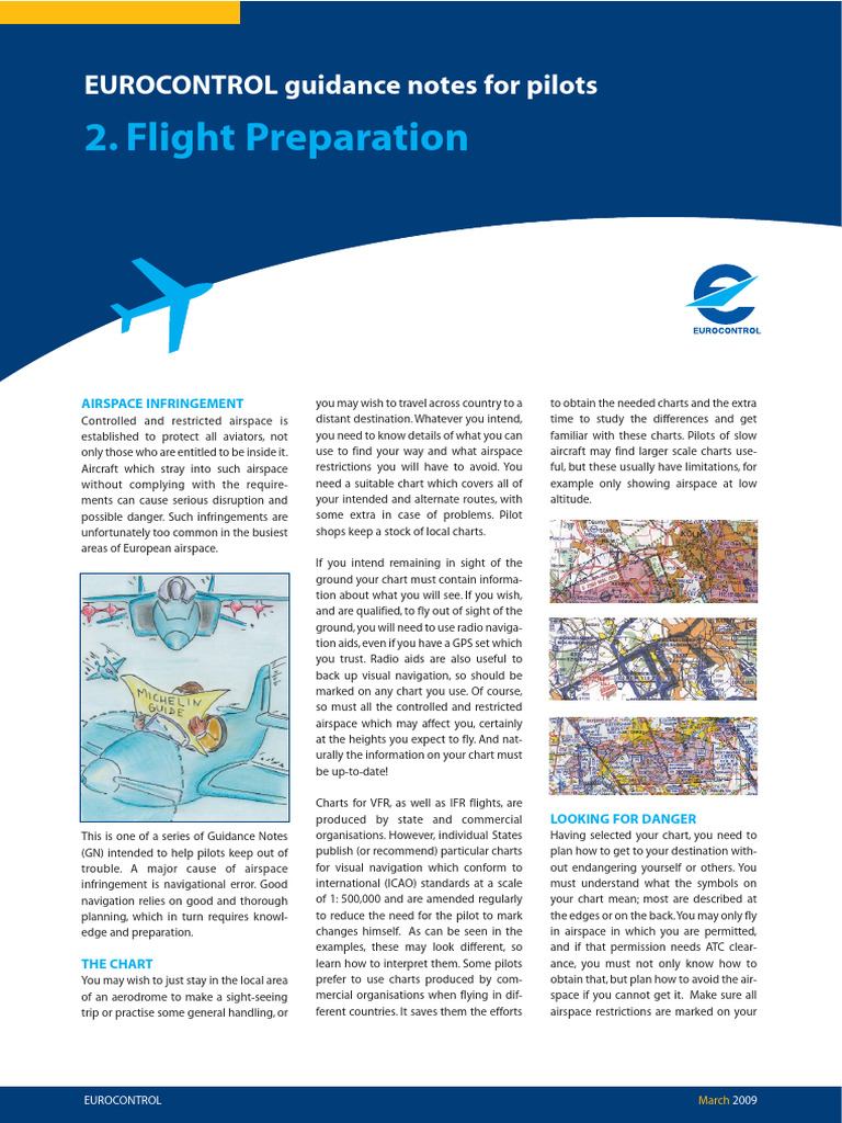 Flight Preparation: EUROCONTROL Guidance Notes For Pilots | PDF ...