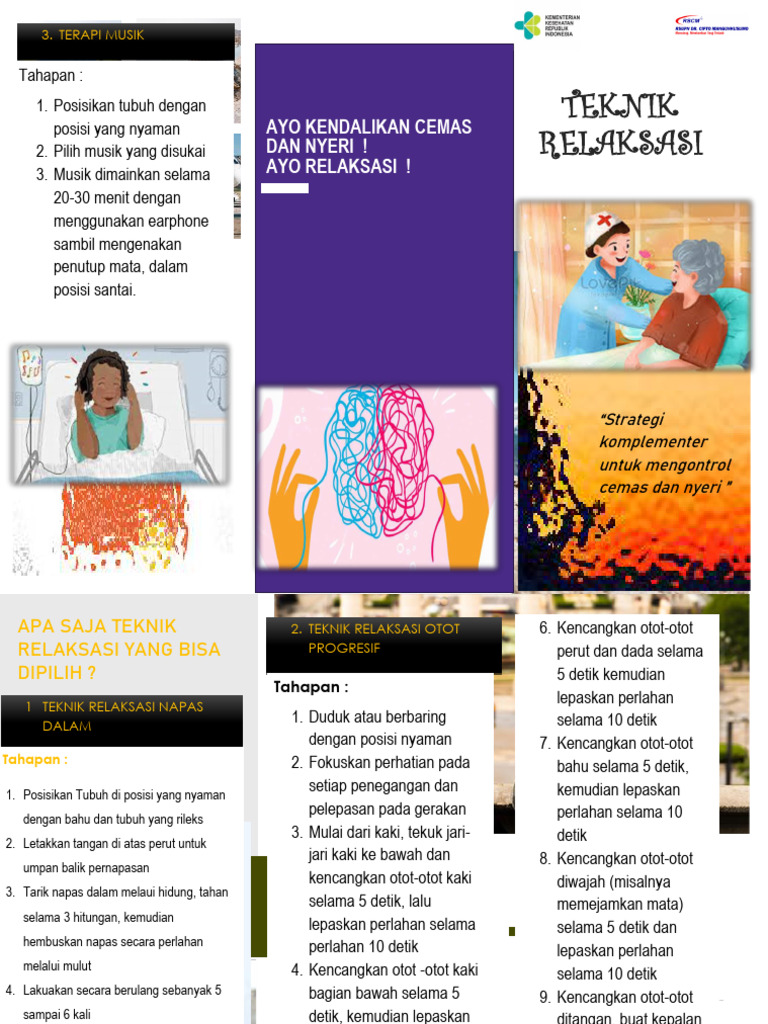 Teknik Relaksasi Edukasi Pre Operasi-2 | PDF