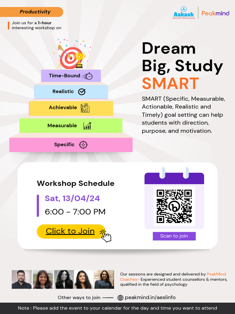 Dream Big, Study SMART | PDF