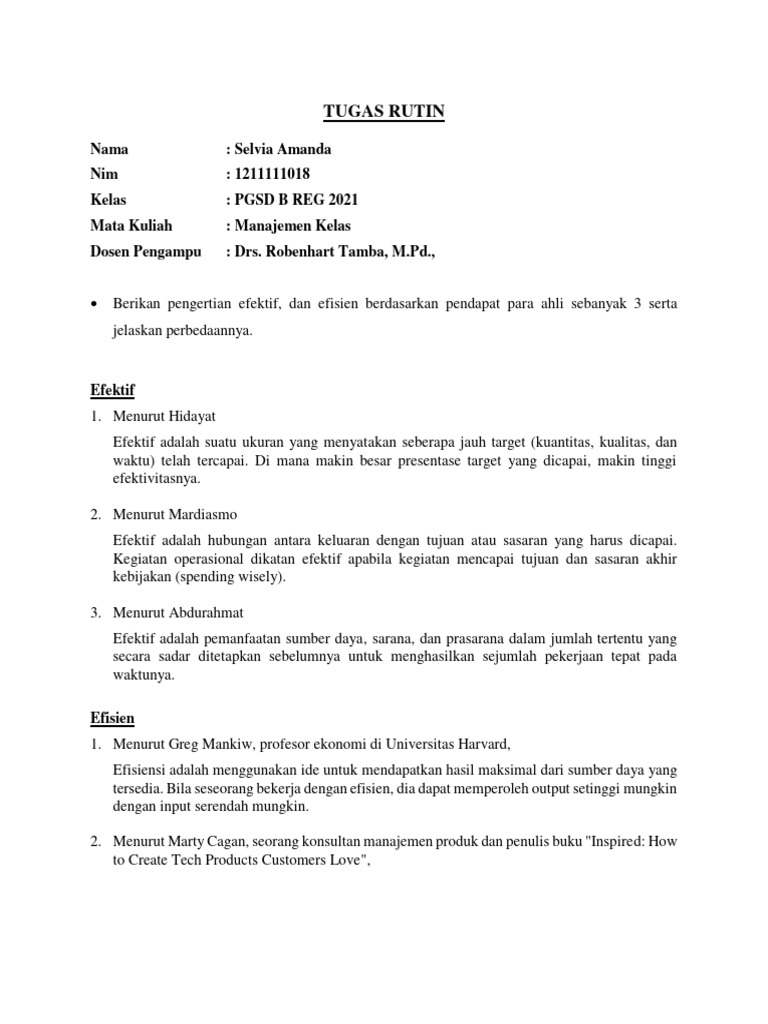 TR 1 M.Kelas | PDF