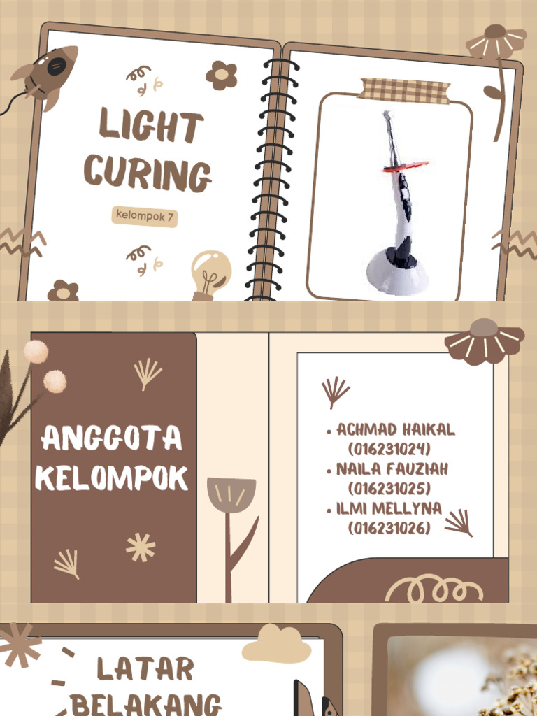 Light Curing - PPT | PDF | Sains & Matematika | Teknologi & Rekayasa