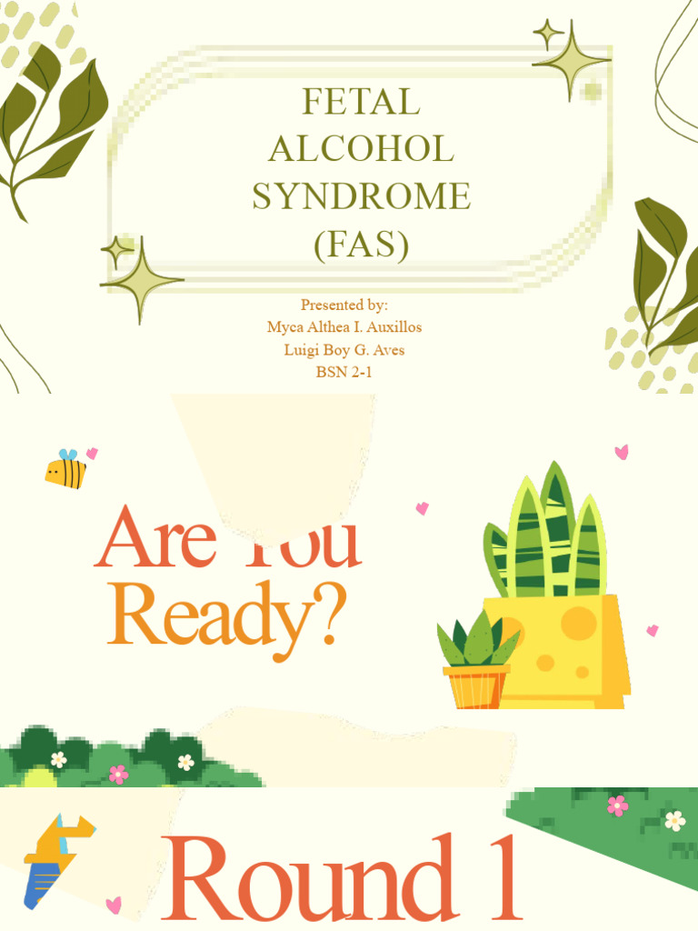 Fetal Alcohol Syndrome Pdf Medical Specialties Clinical Medicine