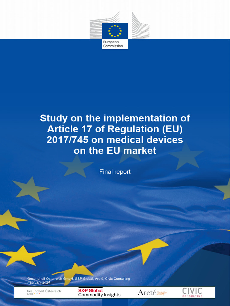 Study On The Implementation of Article 17 of Regulation (EU) 2017/745 ...