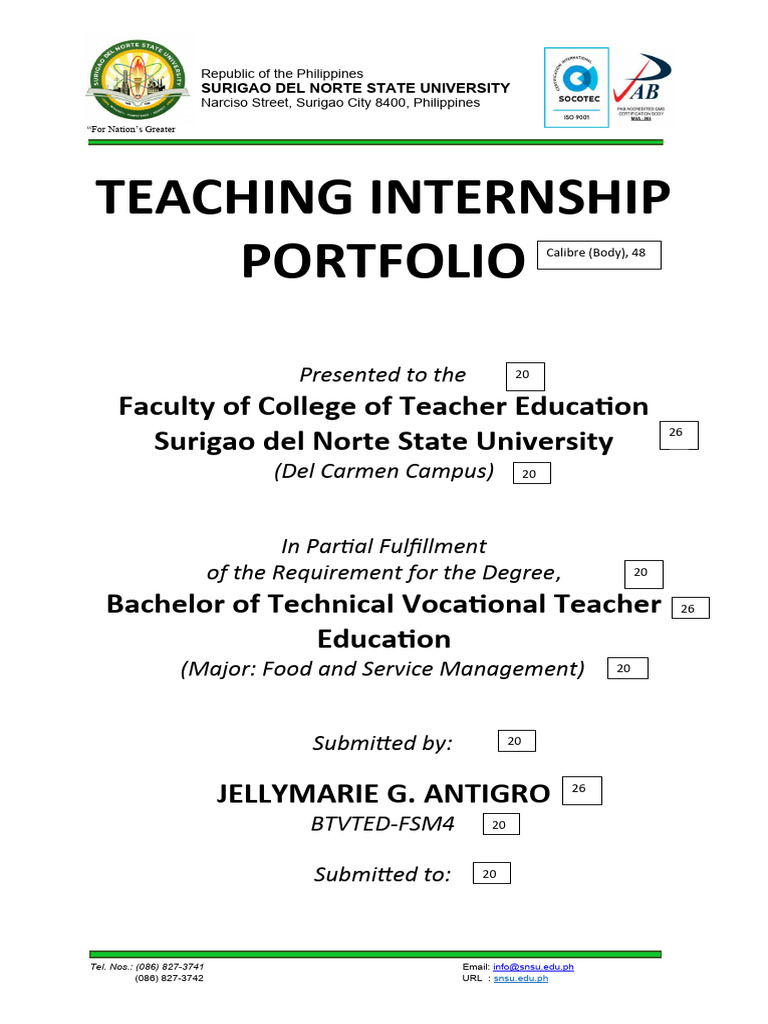 Educ-11-Portfolio | PDF | Learning | Distance Education