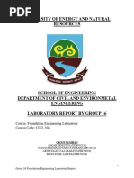 Consolidation Test Lab Report | PDF | Soil Mechanics | Solid Mechanics