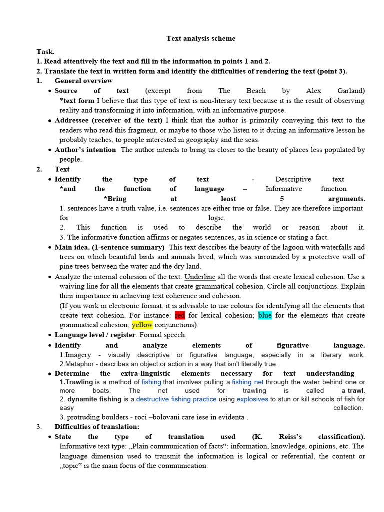 Text Types 4 - Descriptive | PDF | Translations | Information