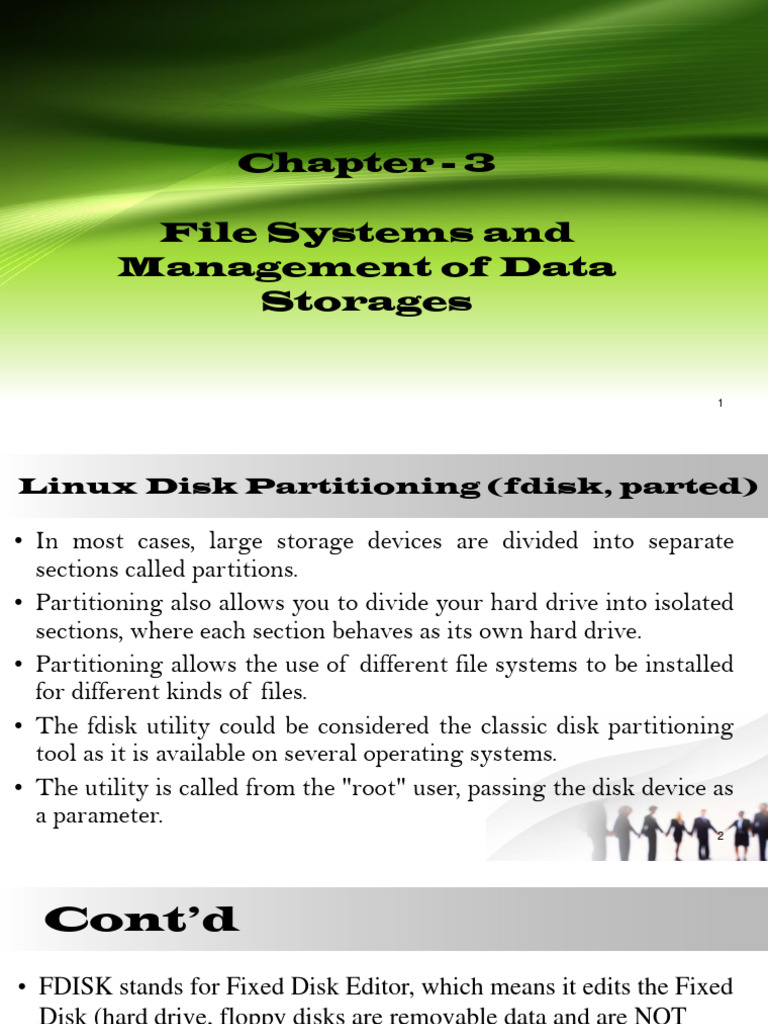 Chapter 3 Storage and File Sysytem | PDF | File System | Hard Disk Drive