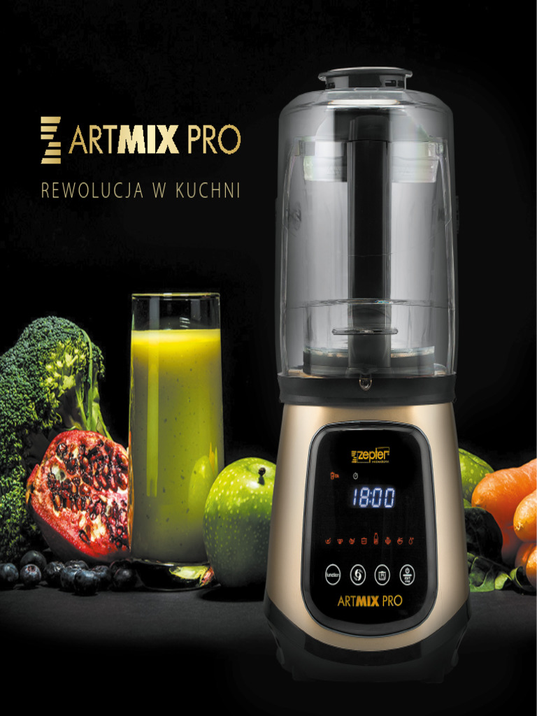 Przepisy Artmix Pro | PDF