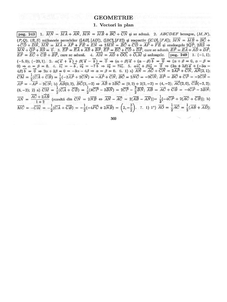 Indicatii Geometrie | PDF