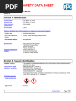 MSDS Pink Stuff | PDF | Occupational Safety And Health | Safety