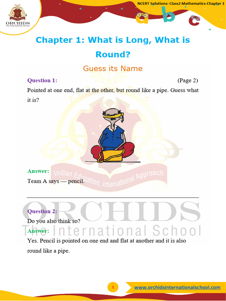 Grade-2-Chapter-1-What-is-long-what-is-round | PDF