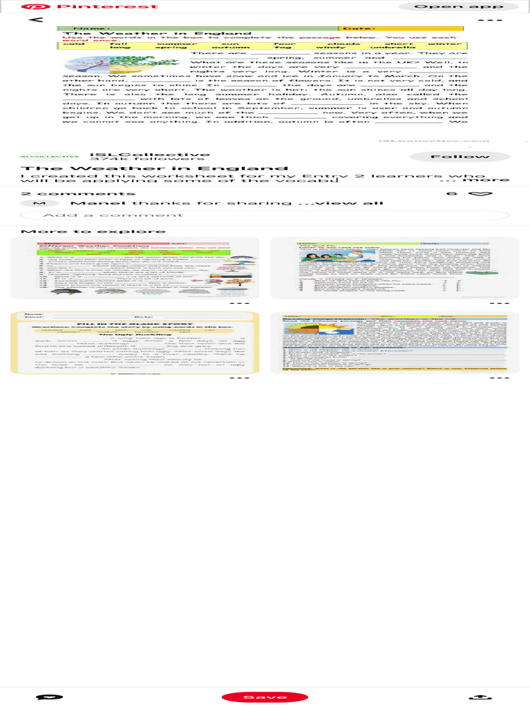 Complete The Story Worksheet For 1st - 2nd Grade 2 | PDF