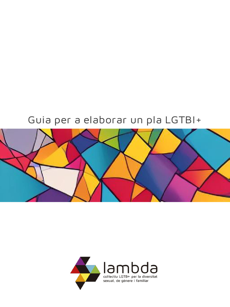Guía Plan LGTBI Lambda | PDF