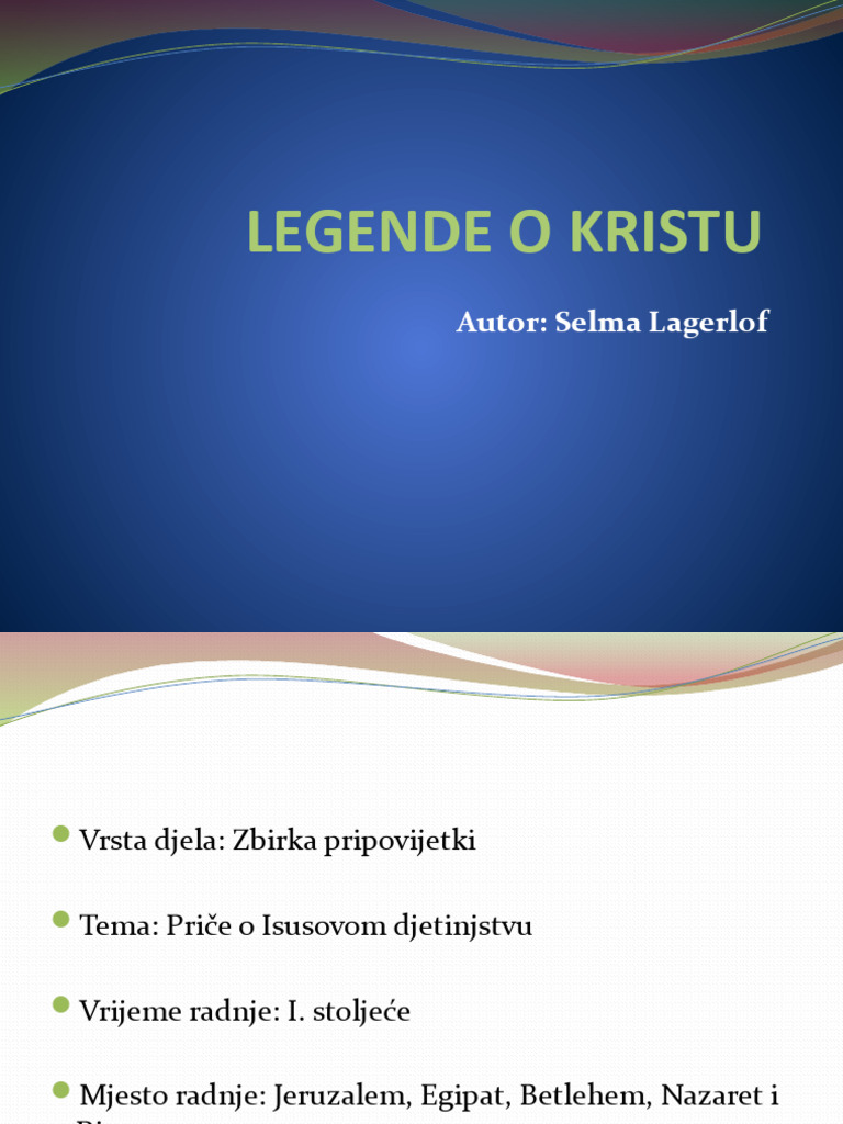 Legende o Kristu | PDF