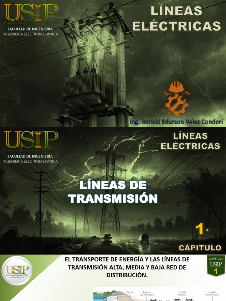 Presentación Líneas Eléctricas Parte 2 | PDF | Aislador (Electricidad ...