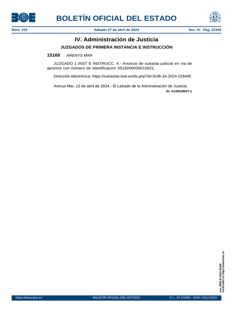 Boe B 2024 15169 | PDF