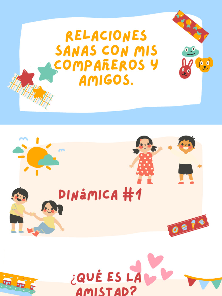 Claves para Amistades Saludables | PDF