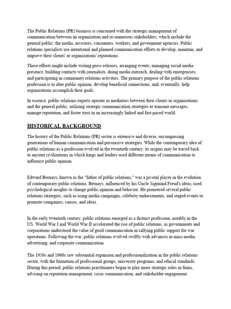 The Public Relations Presentation Hard | PDF | Public Relations | Augmented Reality