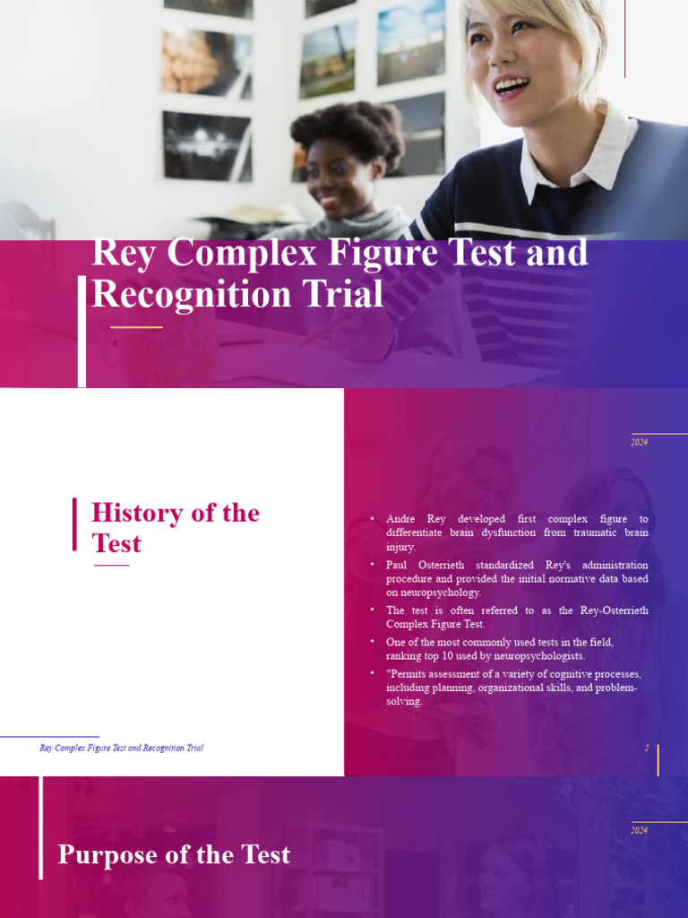 Rey Complex Figure Test and Recognition Trial | PDF | Rectangle | Dementia