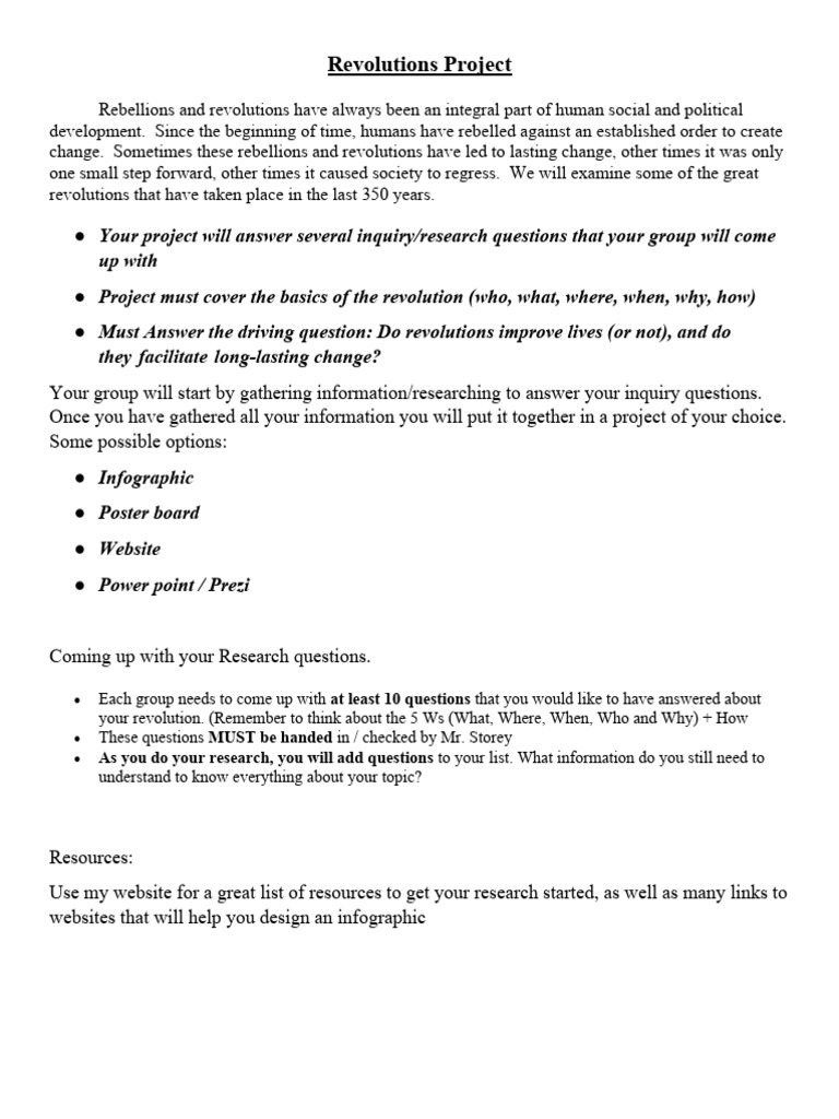 Project Handout | PDF | Learning | Cognitive Science