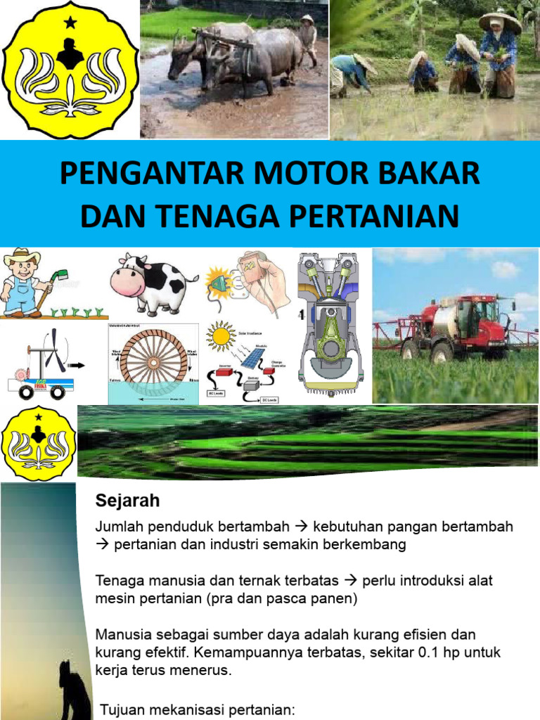 Sejarah dan Mekanisasi Pertanian | PDF | Bisnis | Sains & Matematika