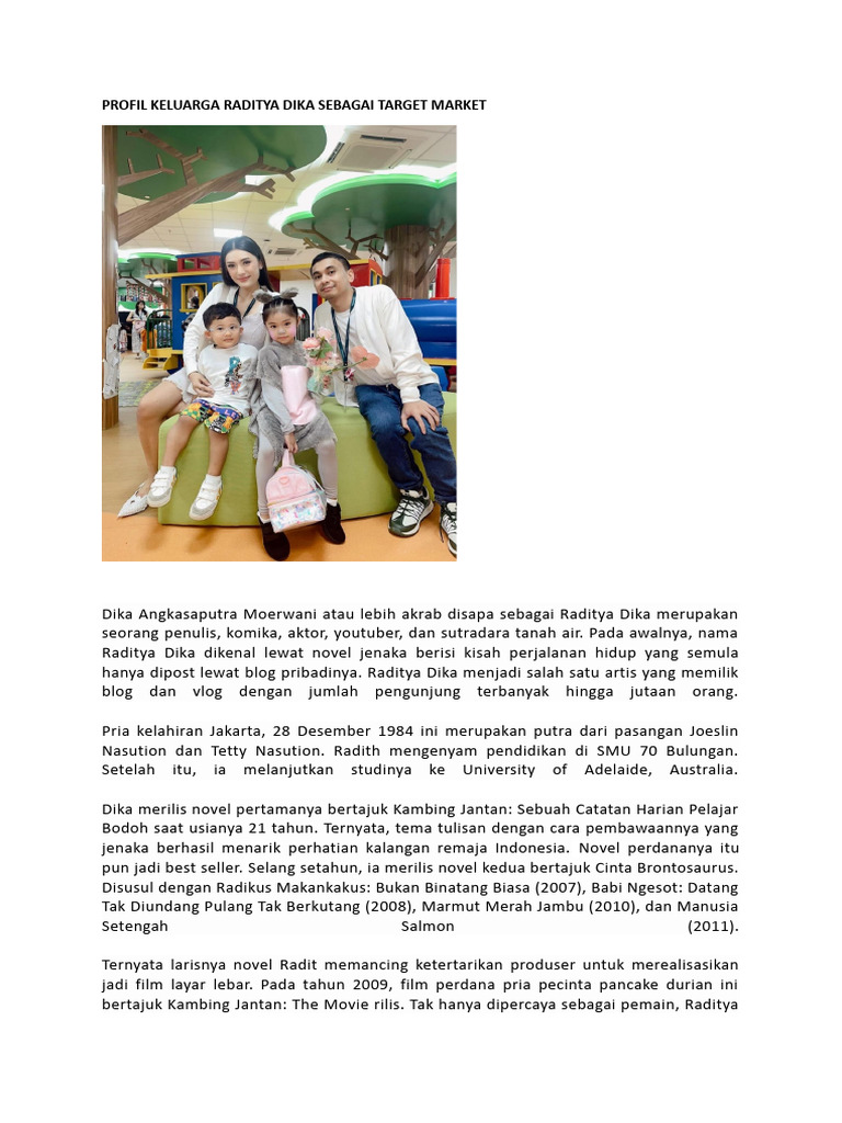 Raditya Dika: Ikon Remaja dan Media | PDF