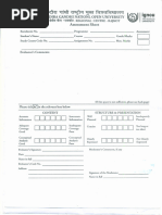 IGNOU Assignment Evaluation Sheet | PDF