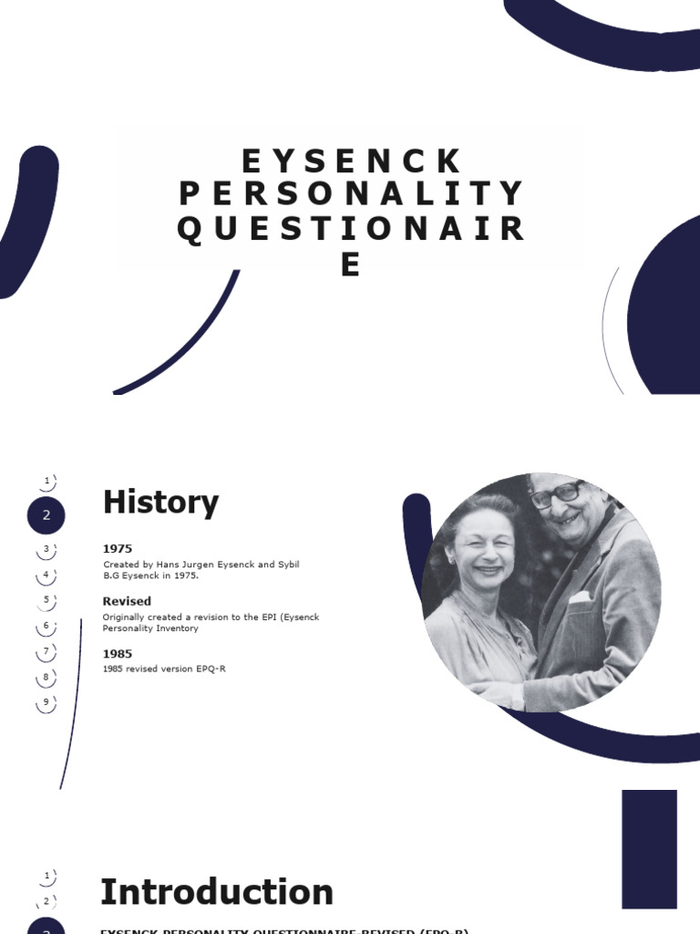 Eysenck Personality Questionaire | PDF | Extraversion And Introversion ...