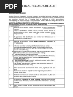 MRD Checklist: All Patient Sr. No. IPD Responsibilities | PDF | Surgery ...