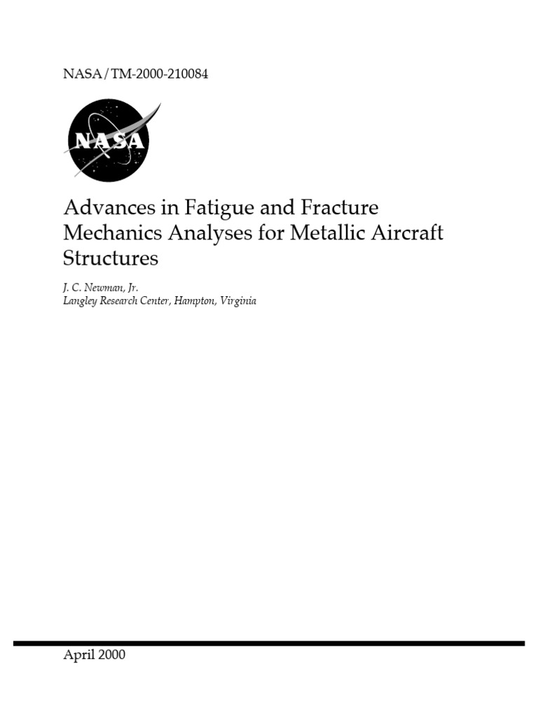 Aircraft Fatigue & Fracture Advances | PDF | Fatigue (Material ...