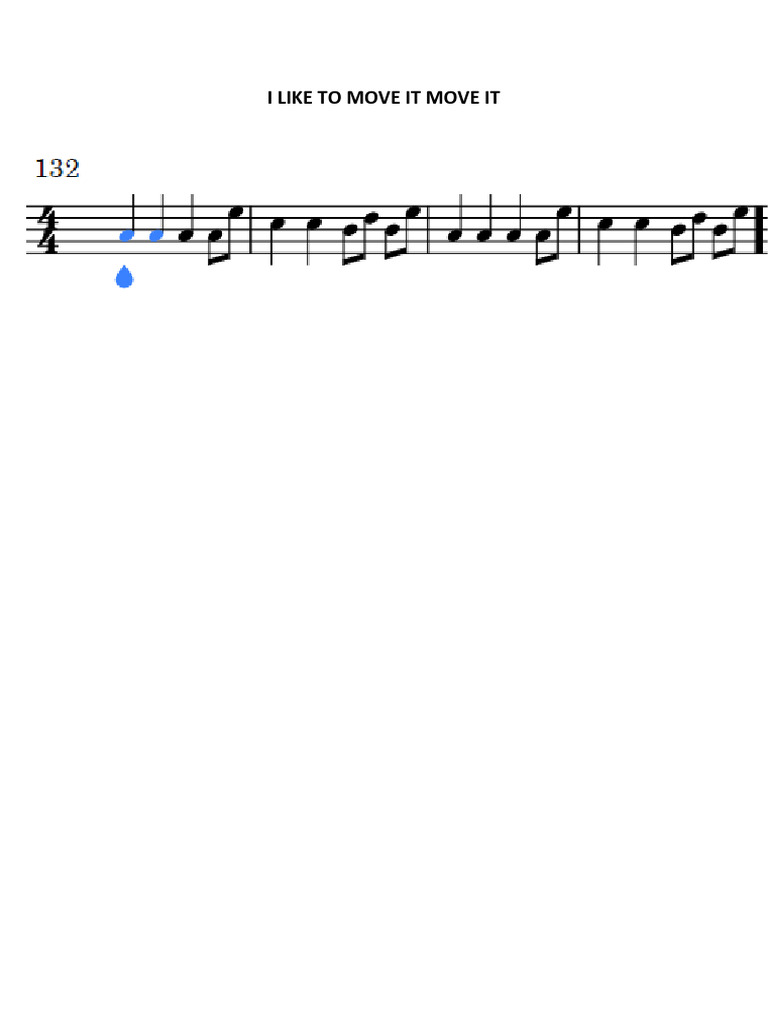 I Like To Move It Move It | PDF