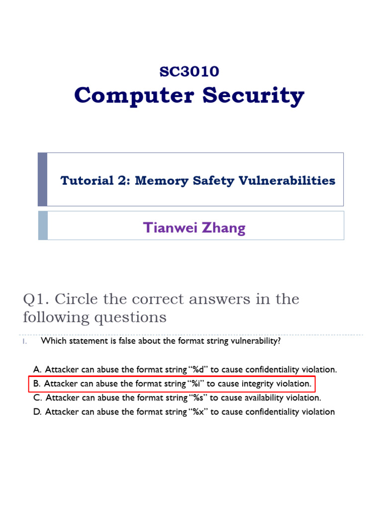 Tutorial 2 - Solution | PDF | Computer Programming | Computer Science Tutorial 2 - Solution | PDF | Computer Programming | Computer Science