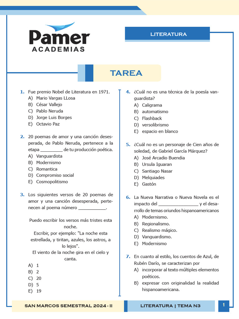 Literatura N3T | PDF | Poesía | Literatura latinoamericana