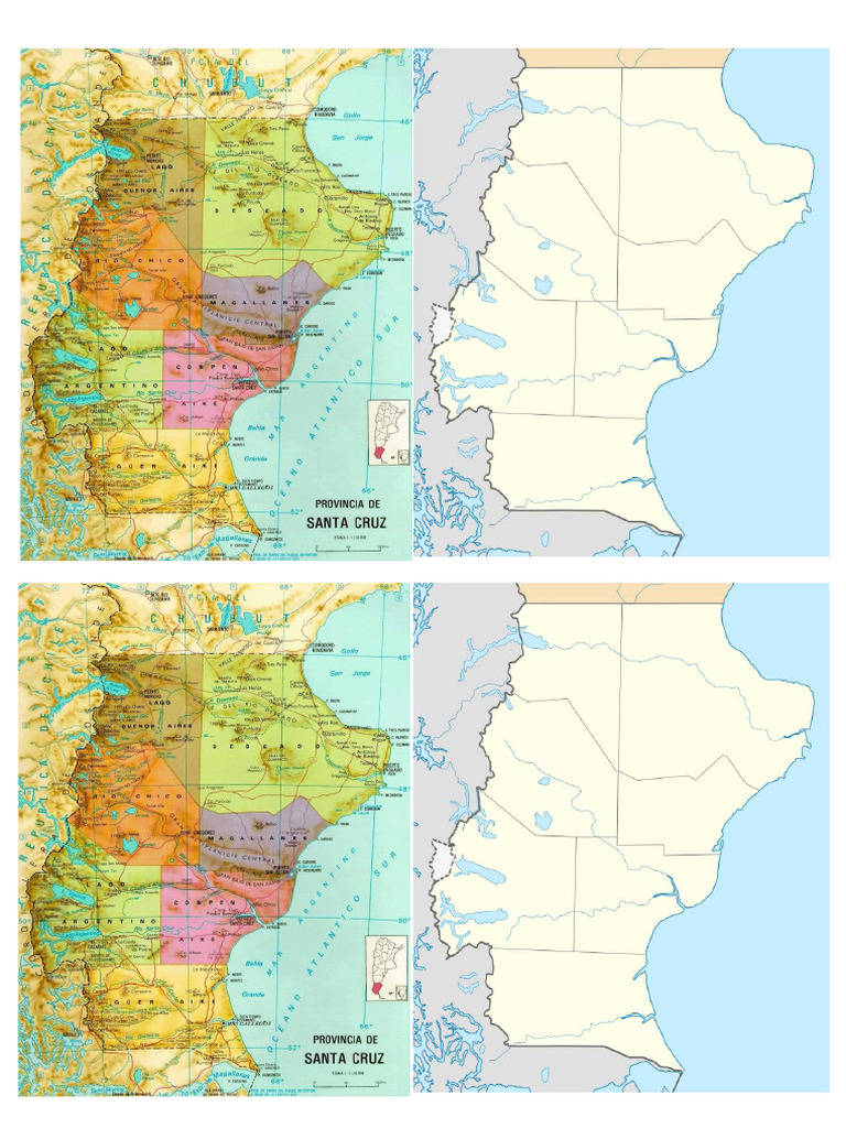 Mapas Santa Cruz | PDF