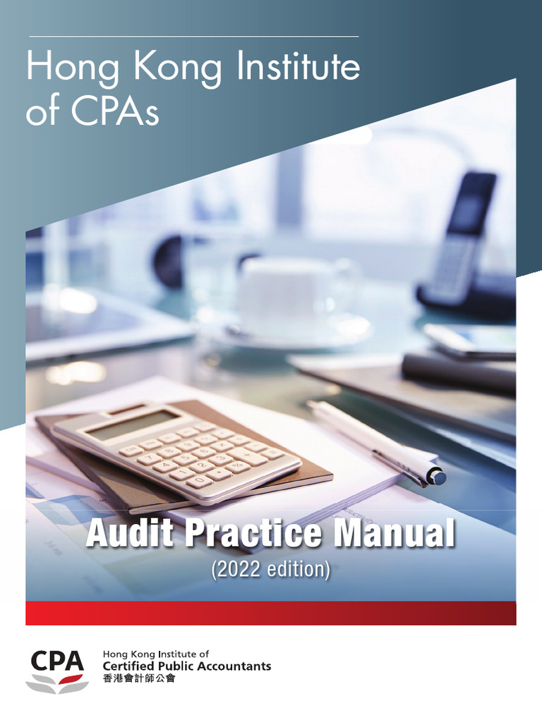 _Audit Practice Manual (2022 edition) Guidance Notes | PDF | Internal ...