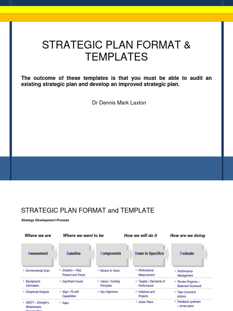Strategic Planning Toolkit | PDF | Strategic Planning | Strategic ...