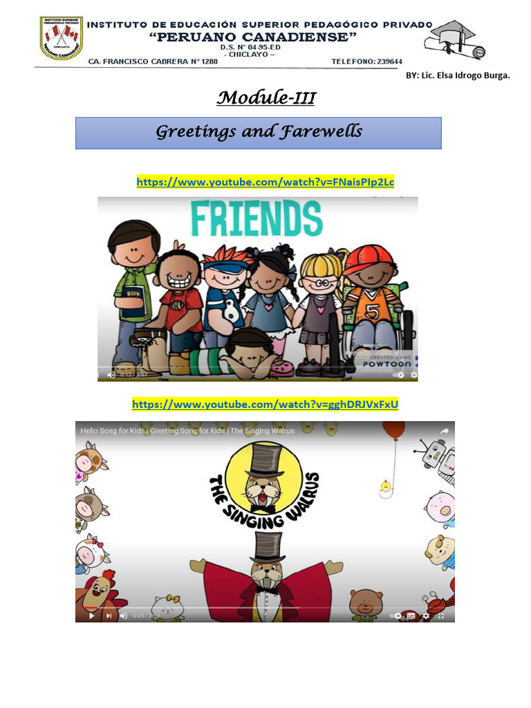 MODULO DE INGLES | PDF | Grammatical Number | Linguistics