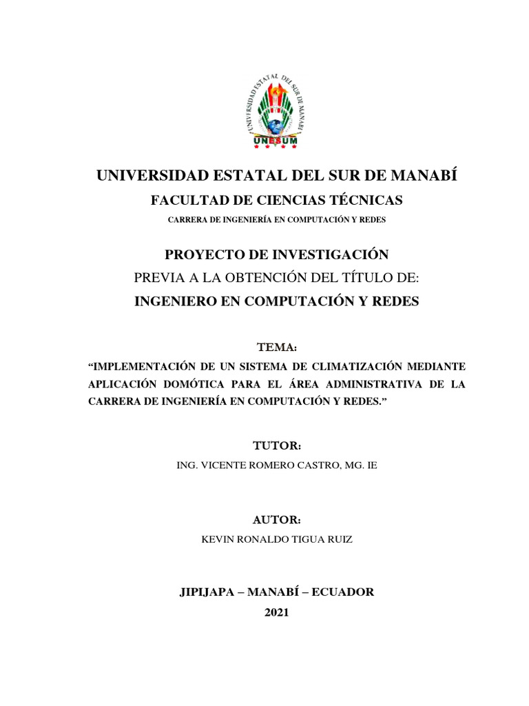 Tigua Ruiz Kevin Ronaldo | PDF | Refrigeración | Gases